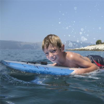China Standard Base Customized Blue Bodyboard Surfboard for Water Entertainment Paddle Board for sale