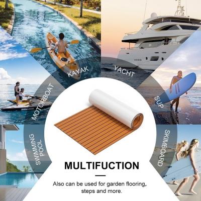 China Waterproof Deck Flooring EVA Mat for Outdoor Custom Decking Material Marine Boat Floor for sale