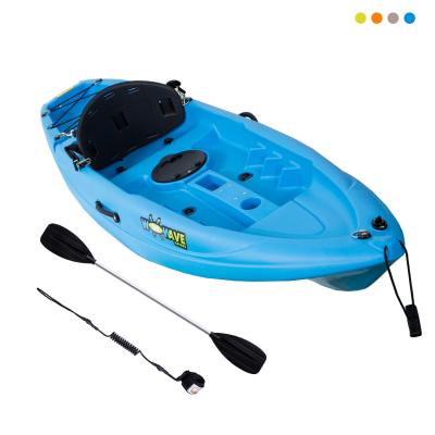 China 220*66*25cm 1 Person Kayak Family Fishing Plastic Kayak with Kayak Seat NO Inflatable for sale