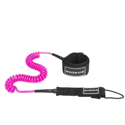 Cina Stand Up Paddle Board Surfing Leash Straight/Coil Cord e 5,5 mm/7 mm/8 mm di diametro in vendita