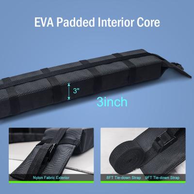 Cina Borsa portatile inclusa Logo di etichetta tessuta Soft Kayak Roof Rack per tutte le auto in vendita