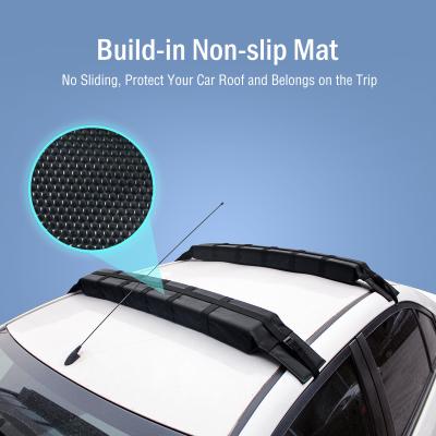 Cina Borsa portatile inclusa Logo di etichetta tessuta Soft Kayak Roof Rack per tutte le auto in vendita