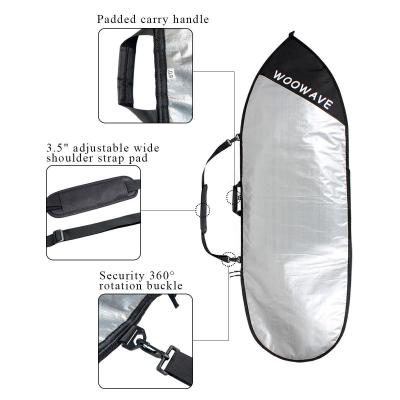 Cina Durable Woowave Customized Longboard SUP Bag Cover Carry Bag con 1,51kg Leggere in vendita