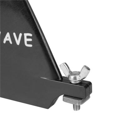 China 10 inch zwart SUP Single Center Fin verhoogt de manoeuvreerbaarheid op Surfboard vervanging Te koop