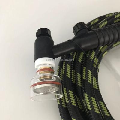 Cina Torcia di saldatura WP-18 TIG personalizzata con testa flessibile e pulsante di cambio raffreddato ad acqua in vendita