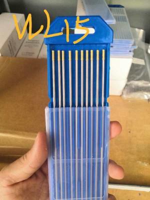 China 1/8'' 3/32'' 2% Lanthanated Gold WL15 Wolfraamelektrode voor STIG Las 10-Pack Te koop
