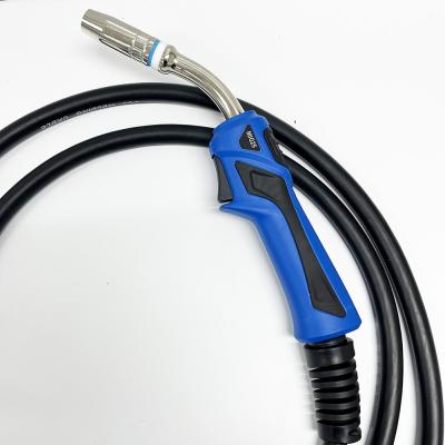 中国 3m 220Amp CO2 デューティサイクル 60% MIG 25AK AIR 冷却ガス 溶接銃 空気冷却付きタッチ 販売のため