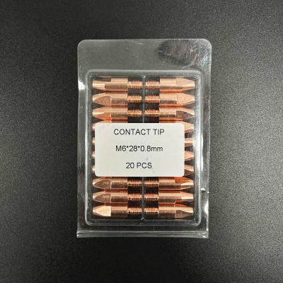 Cina M6 28 0,8MM in ottone per la connessione con la torcia di saldatura Mig nell'industria della saldatura in vendita