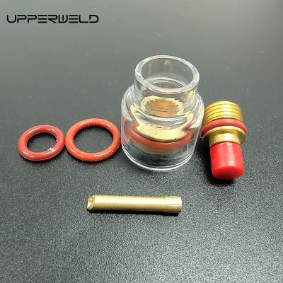 Cina Torcia di saldatura TIG avanzata da 2,4 mm per lenti a gas di argon Corpo del collettore Applicare pistola di saldatura Mig in vendita