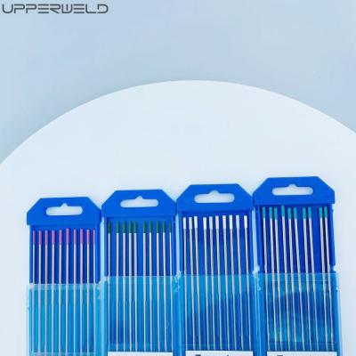 China WE3 wolfraamelektroden Zwarte kop composiet wolfraam 2,4 mm * 175 mm Ideaal voor TIG-lassen Te koop
