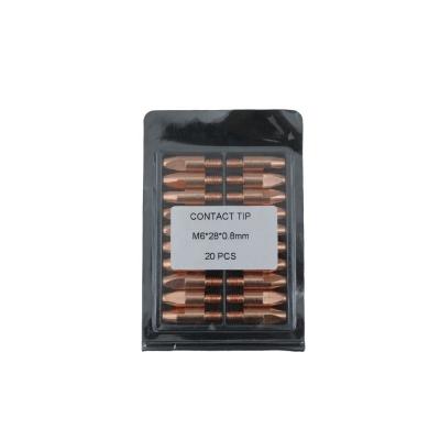 China M6 28 0,8MM Gaskracht Koperen Mig Lastocht Accessoires voor Lasprestaties Te koop