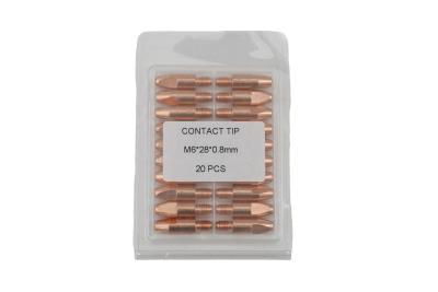 China M6 28 0,8MM Gaskracht Koperen Mig Lastocht Accessoires voor Lasprestaties Te koop