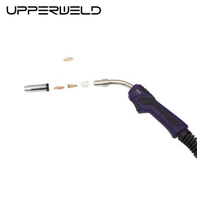 China 25KD Zwarte MIG-schommel Torch Superior Accessoire voor luchtgekoelde schommelmachine Te koop