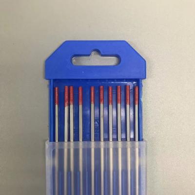 Cina Elettrodi di tungsteno per saldatura punta rossa 2% toriato 2,4 mm * 175 mm per saldatura TIG in vendita