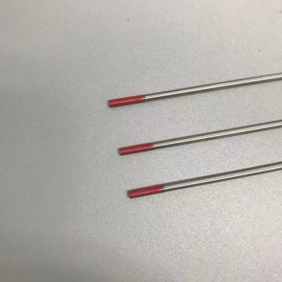 Cina Elettrodi di tungsteno per saldatura punta rossa 2% toriato 2,4 mm * 175 mm per saldatura TIG in vendita