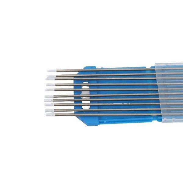 Quality TIG Welding WZ8 Tungsten Electrodes 0.8% Zirconiated White 10-Pack 150/175mm Length for sale