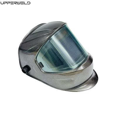 中国 溶接ヘルメット 自動暗化 耐熱 低音量アラーム 視野 103 X 90mm 販売のため