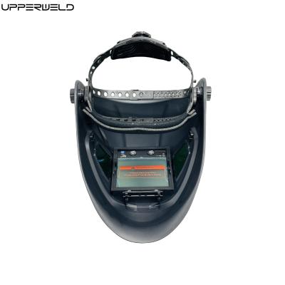 中国 溶接ヘルメット 自動暗化 耐熱 低音量アラーム 視野 103 X 90mm 販売のため