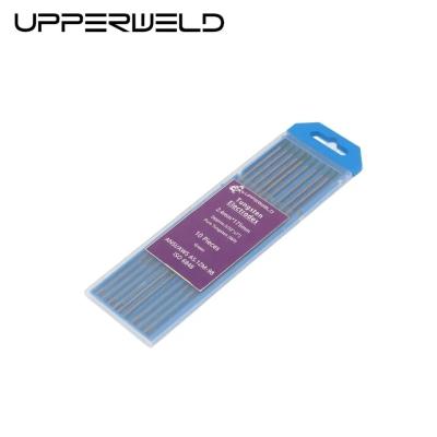 Cina Supporto OEM UPPERWELD WP TIG Electrodi di tungsteno di saldatura 10-pack 175 150mm 2.4mm 3/32 pollici in vendita