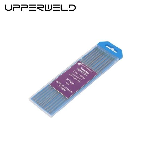 Quality OEM Support UPPERWELD WP TIG Welding Tungsten Electrodes 10-Pack 175 150mm 2.4mm for sale