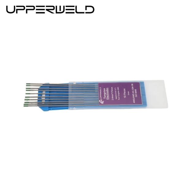 Quality OEM Support UPPERWELD WP TIG Welding Tungsten Electrodes 10-Pack 175 150mm 2.4mm for sale