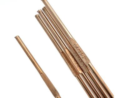 中国 1.6mm*1000mm ER70S-2 コッパーの溶接ワイヤ 溶接用フィルラー 結合用の金属溶接棒 販売のため