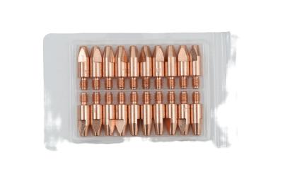 China Hoogste contactpunt M6 28 1.2MM Gaskracht Koperen Mig Lastocht Accessoires Te koop