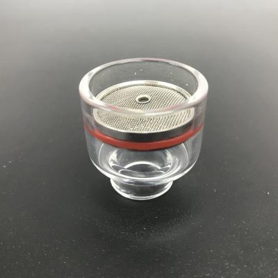 Cina WP9 20 2.4MM TIG Torcia di saldatura Lenti a gas con ugello di vetro in vendita