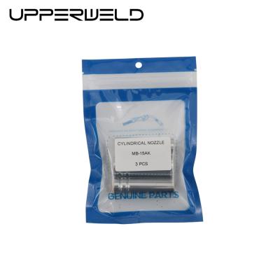 Cina 290g UPPERWELD 15AK ugello di saldatura cilindrico MIG/MAG Torcia di saldatura Strumento essenziale in vendita
