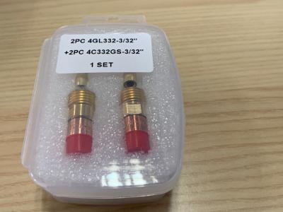Cina TIG Welding Gas Lens Collet Body Kit per migliorare le prestazioni e la durata della saldatura in vendita
