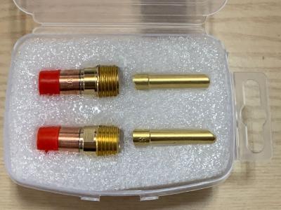 Cina TIG Welding Gas Lens Collet Body Kit per migliorare le prestazioni e la durata della saldatura in vendita