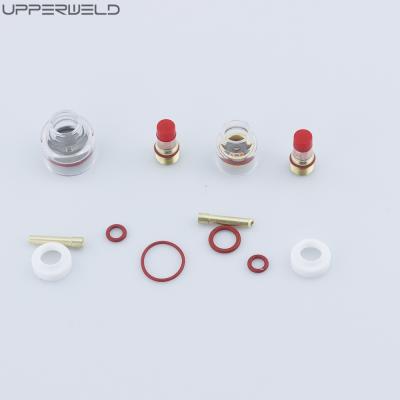 Cina Applicazione TIG ACCESSORI Pyre TIG Saldatura Torcia Kit di lenti a gas per Tig WP-17/18/26 in vendita