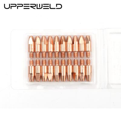 China Draaddiameter 0,8-1,2 mm M6*28 mm 1,2 mm Contactpunt voor Mig Las Torch Consumable Te koop