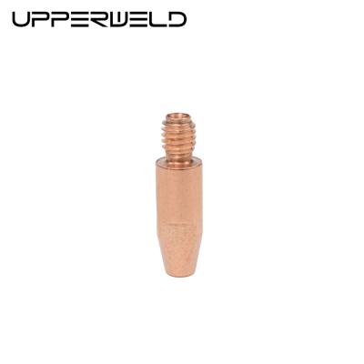 China Draaddiameter 0,8-1,2 mm M6*28 mm 1,2 mm Contactpunt voor Mig Las Torch Consumable Te koop