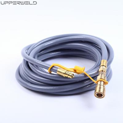 Cina 12 piedi bassa pressione gas di gomma naturale e gas di saldatura propano assemblaggio tubo di gas in vendita