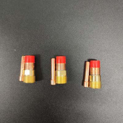 China TIG Torch Welding Accessories Gas Lens Collet Body voor vervanging WP17 18 26-53N 18KIT Te koop