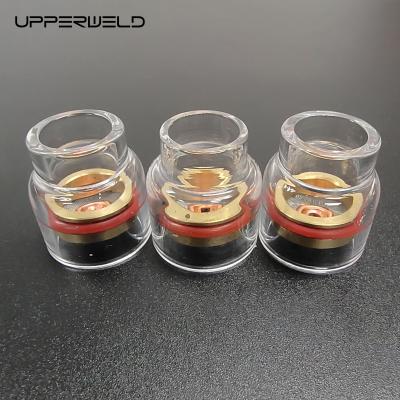 Cina Componenti e accessori della torcia di saldatura Tig trasparente Kit di ugelli di champagne con adattatore da 2,4 mm in vendita