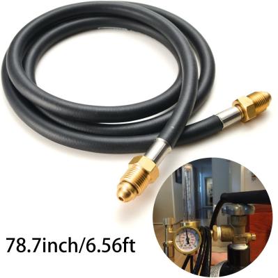 China 12' Argon CO2 Stroommeter Regulator Slang voor Mig Tig Inert Gas Las 5/8