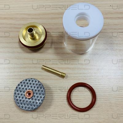 Cina Supporto personalizzato ODM TIG Back Cup Isolatore per SR WP 17 18 26 TIG Saldatura Torcia Easy in vendita