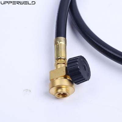 Cina Serbatoio di propano a pressione forno da campeggio Adapter Hose per il collegamento cilindro Funzione nera in vendita