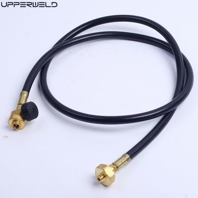 Cina Serbatoio di propano a pressione forno da campeggio Adapter Hose per il collegamento cilindro Funzione nera in vendita