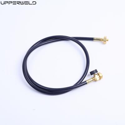 Cina Serbatoio di propano a pressione forno da campeggio Adapter Hose per il collegamento cilindro Funzione nera in vendita