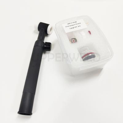 Cina Prova la differenza con la torcia di saldatura TIG raffreddata ad aria WP-26 e il cavo 3m in vendita