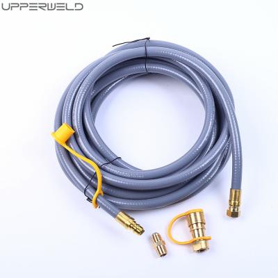 China Flexibler und langlebiger 6/9mm Erdgasschlauch mit Quick Connect Kit 3/8-Zoll Durchmesser zu verkaufen
