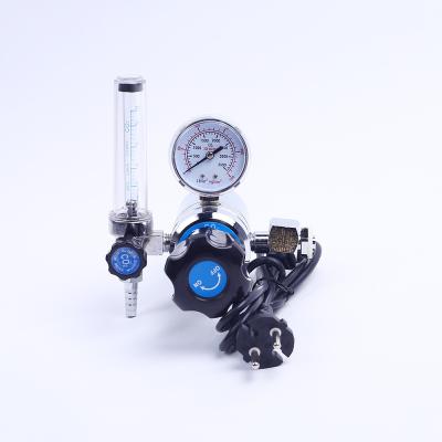 Cina Regulatore di CO2 per misuratori di portata di pressione con riduttore di pressione e manopola di regolazione in vendita