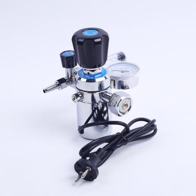 Cina Regulatore di CO2 per misuratori di portata di pressione con riduttore di pressione e manopola di regolazione in vendita