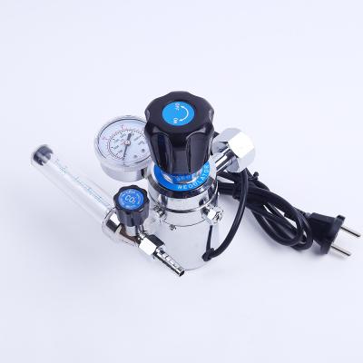 Cina Regulatore di CO2 per misuratori di portata di pressione con riduttore di pressione e manopola di regolazione in vendita