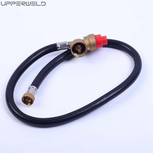 Quality Cutting Rubber Natural LPG Propane Gas Hose Outdoor BBQ Gas Tank Adapter Hose for sale