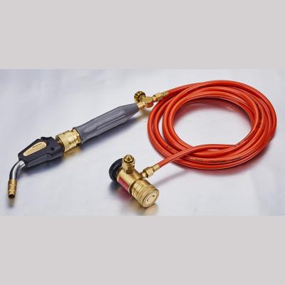 Cina Turbo Air Acetylene Welding Torch Kit per MAPP Propane Gas Soft-Flame Tools Compatibile in vendita