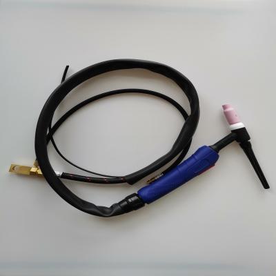 China WP-26V-R 35-70 EU Plug TIG Torch kit Luchtgekoelde laspistool met gasklep 200A Zwart Rood Te koop